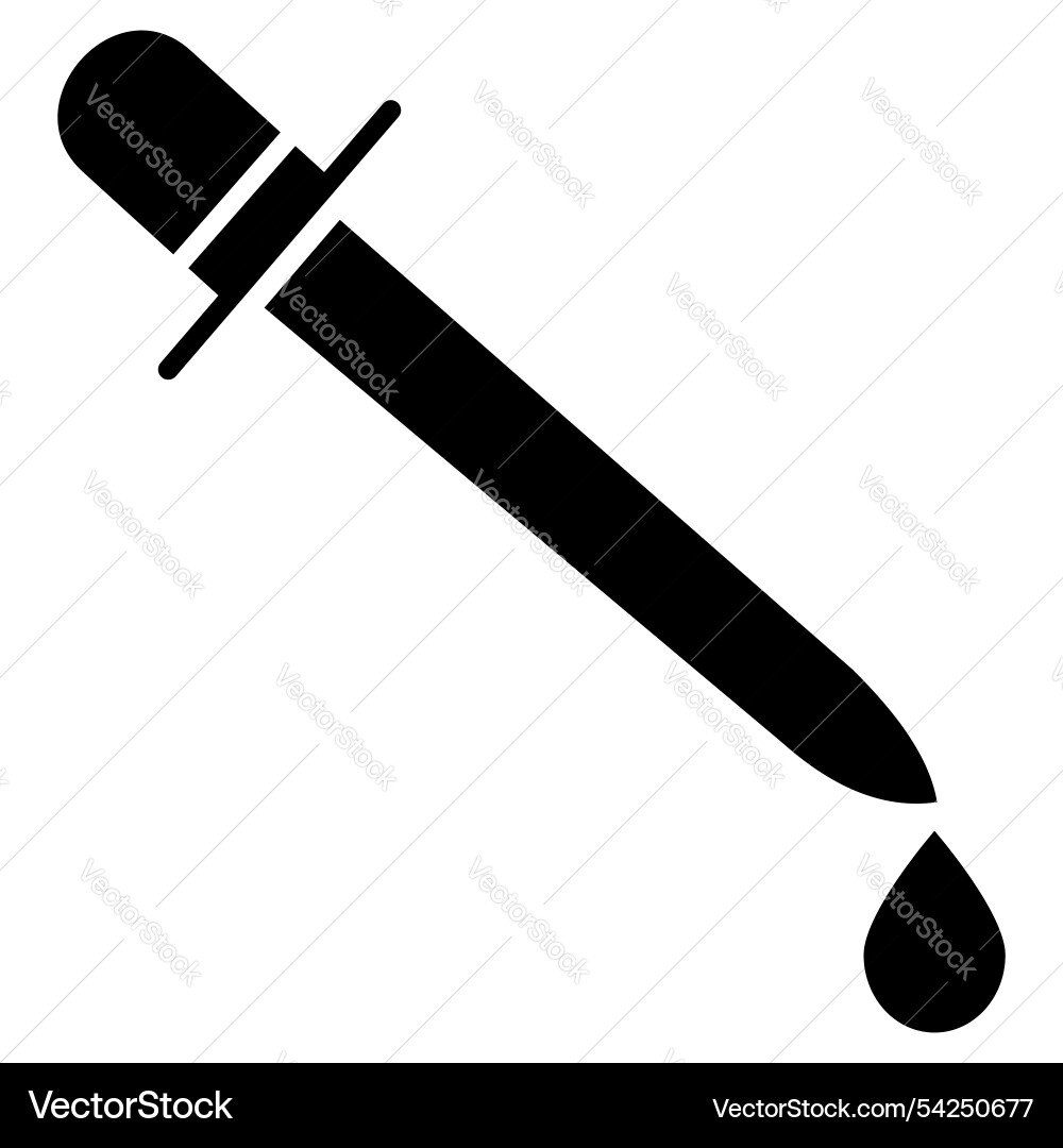 Eco green dye colorants icon design Royalty Free Vector