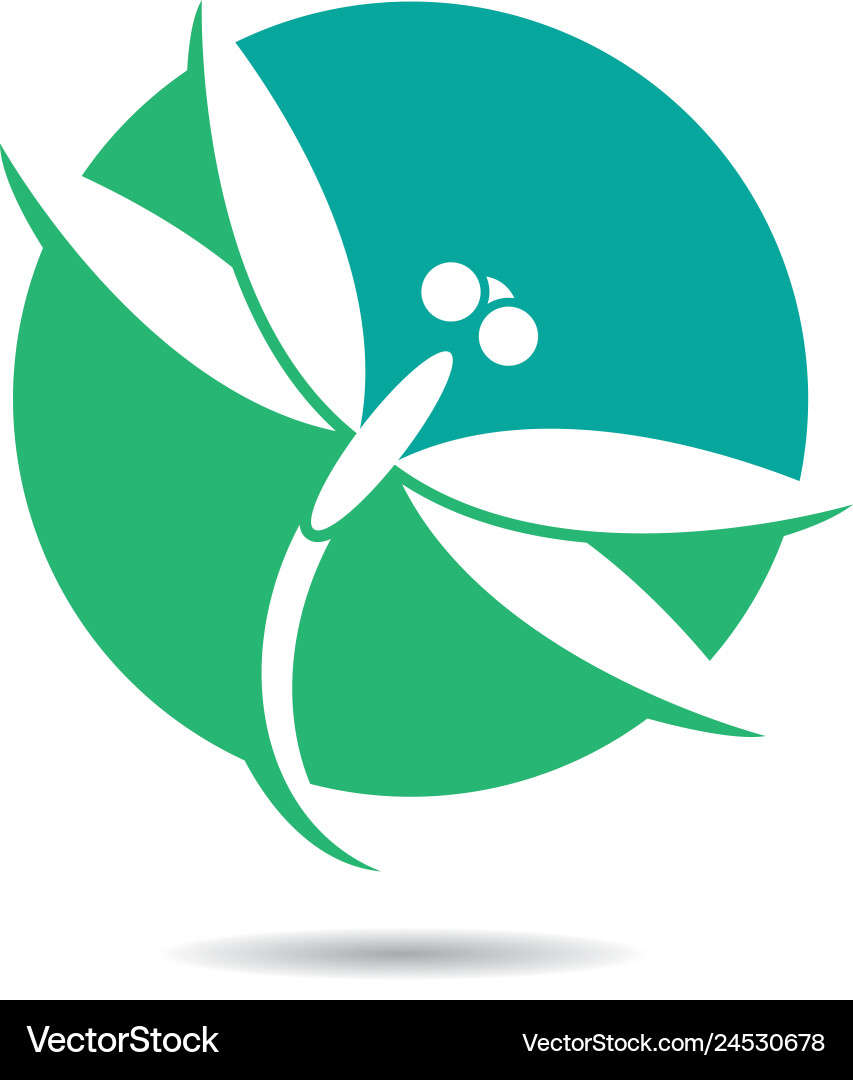 Dragonfly icon Royalty Free Vector Image - VectorStock