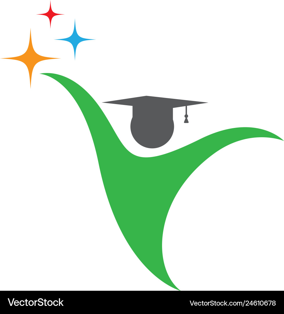 Education symbol Royalty Free Vector Image - VectorStock