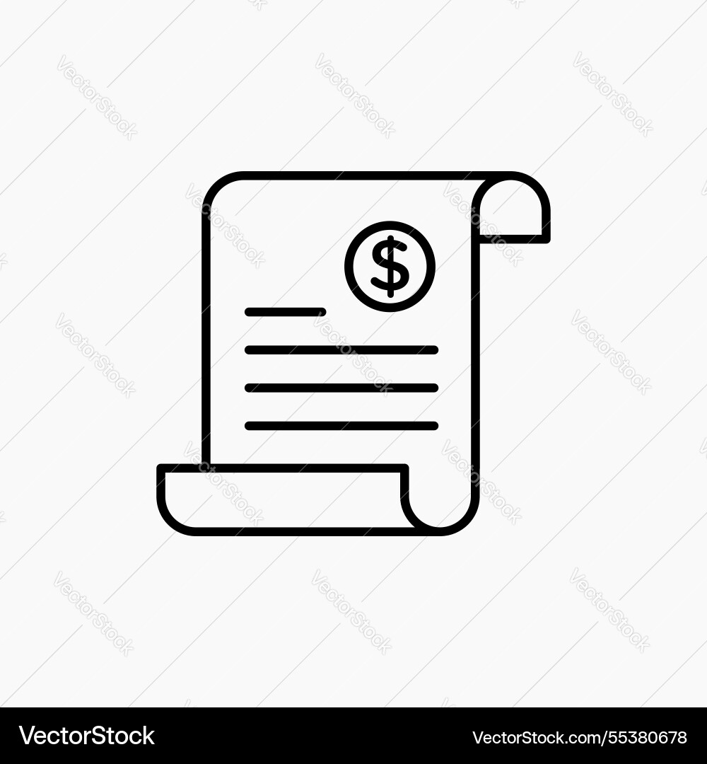 Payroll icon simple Royalty Free Vector Image - VectorStock