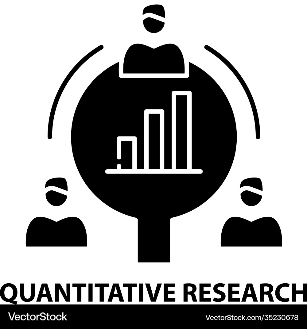 Quantitative Methods Icon Sozialforschung Konzept Ikone Soziologie
