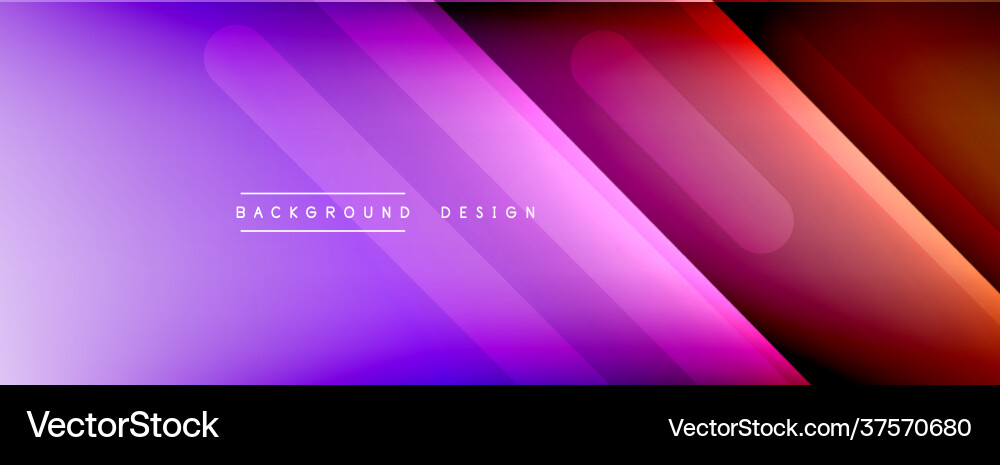 Dynamic lines abstract background 3d shadow Vector Image