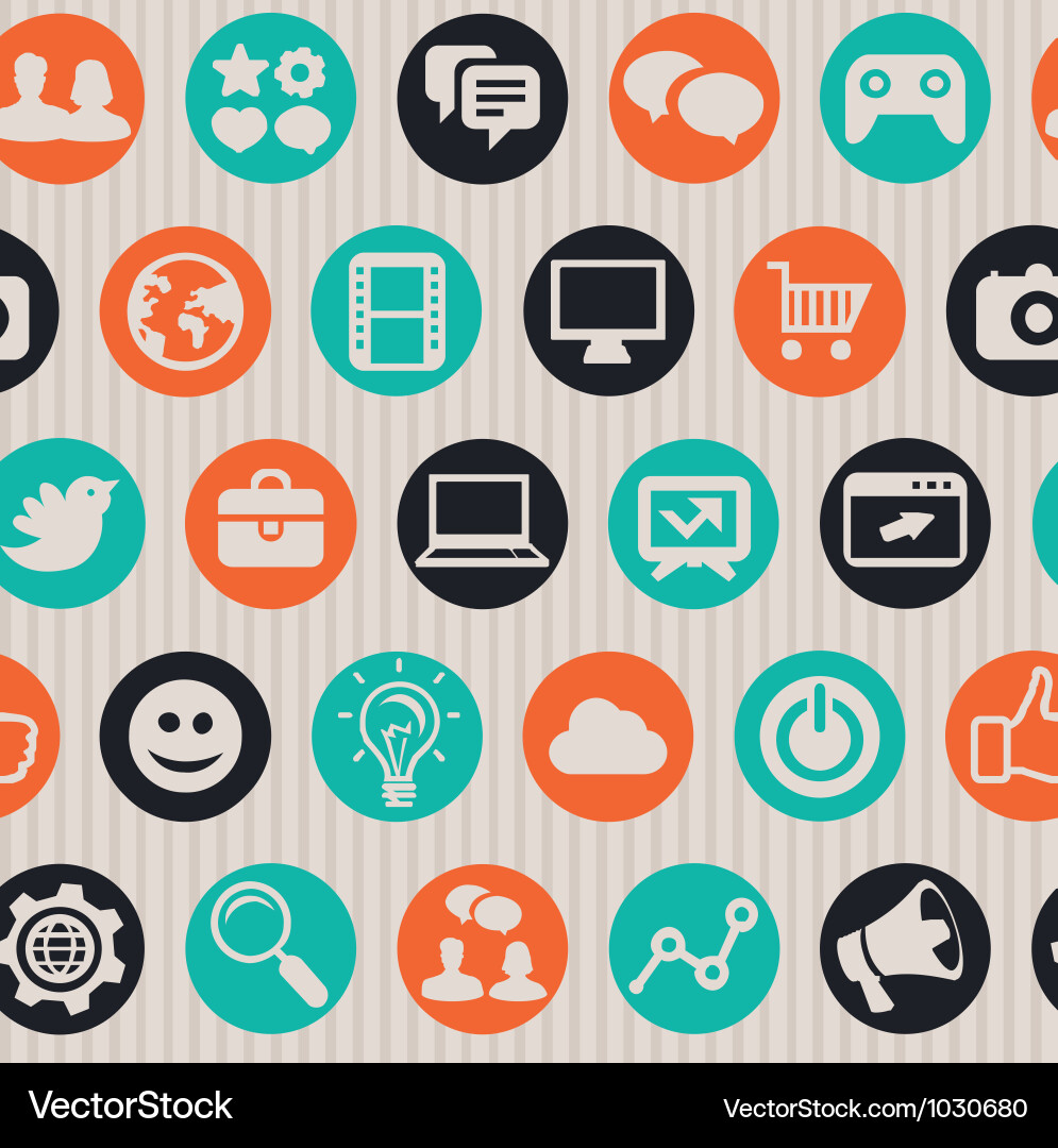 Digital Marketing Pattern Vector Images (over 35,000)