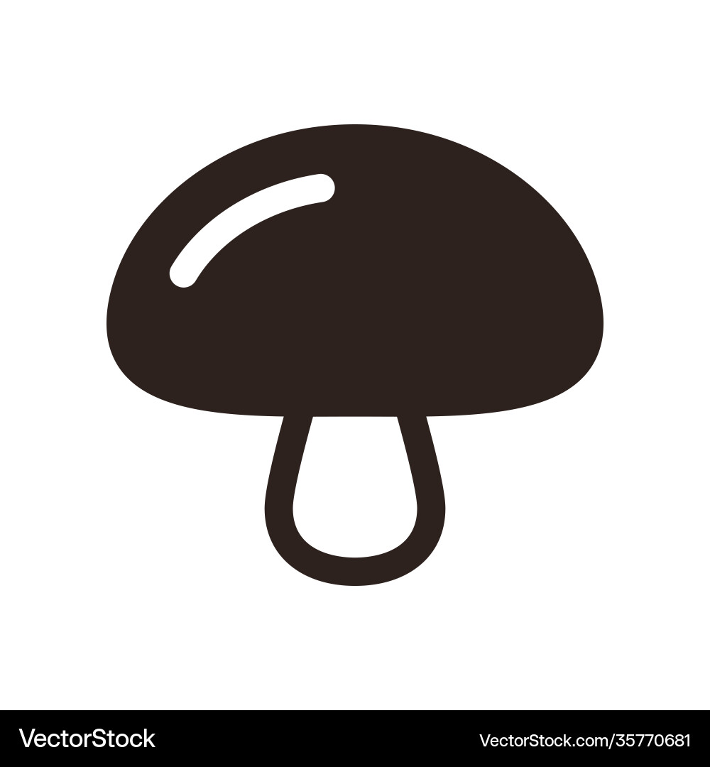 Mushroom Royalty Free Vector Image - VectorStock