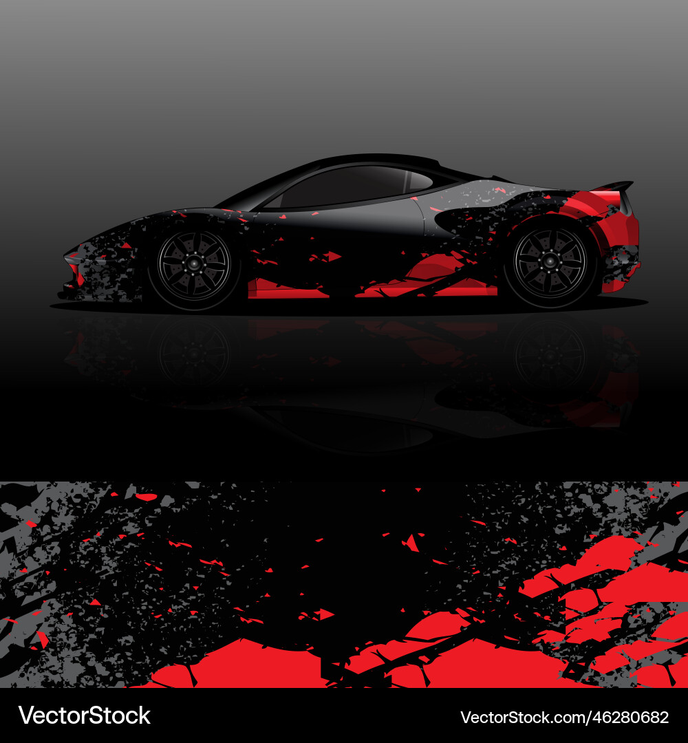 Car wrap designs Royalty Free Vector Image - VectorStock