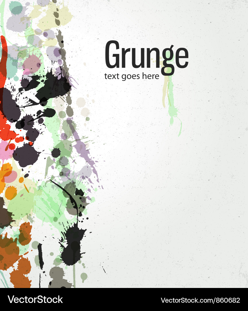 Retro splatter background Royalty Free Vector Image