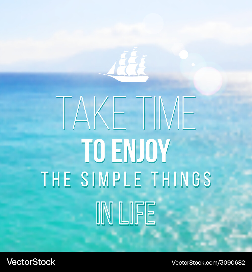 Type sign over landscape background Royalty Free Vector