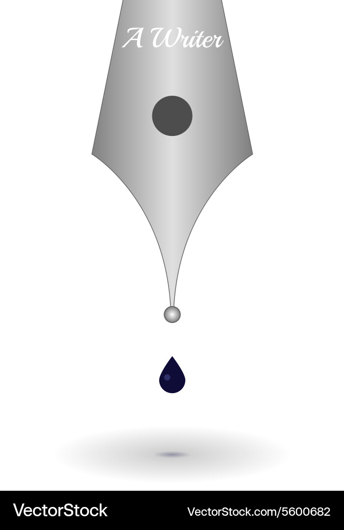 Writer Royalty Free Vector Image - VectorStock