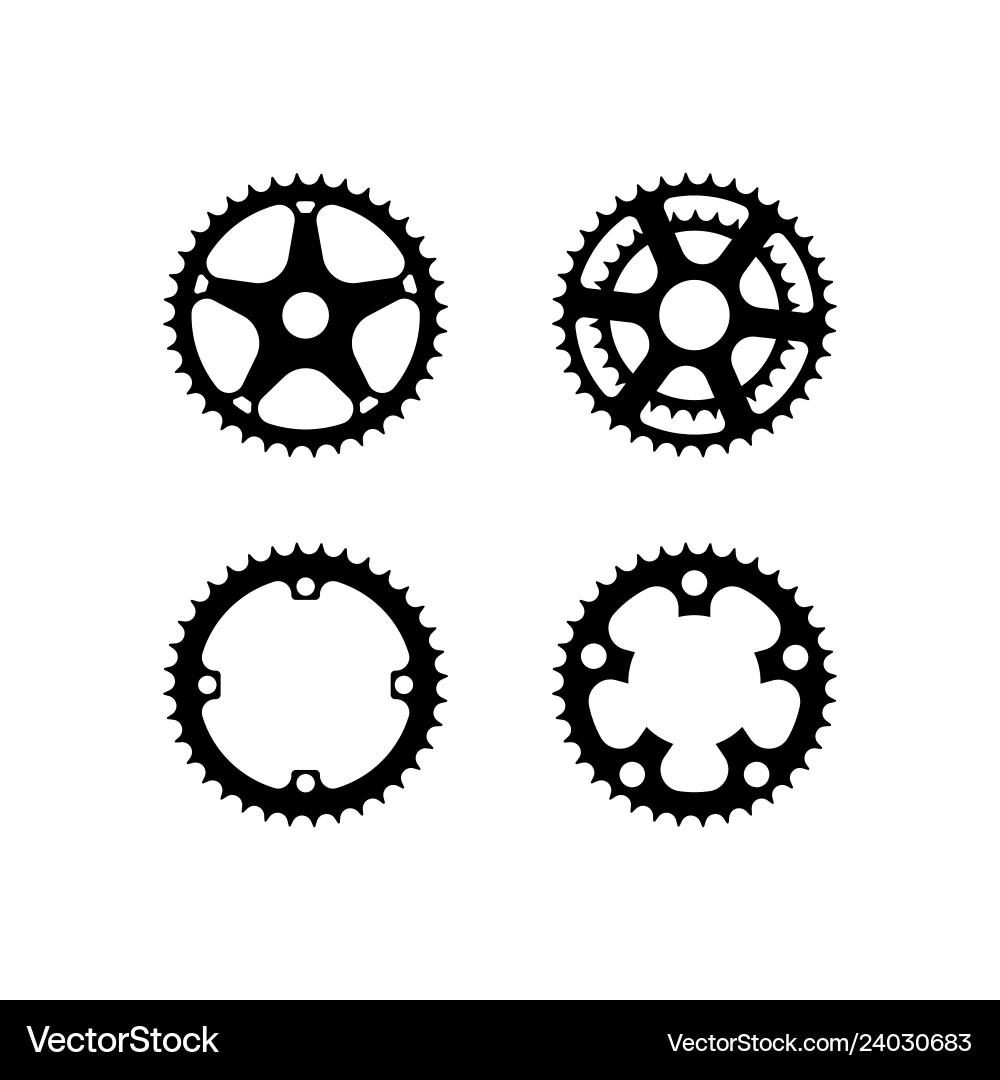 Bicycle crank Royalty Free Vector Image - VectorStock