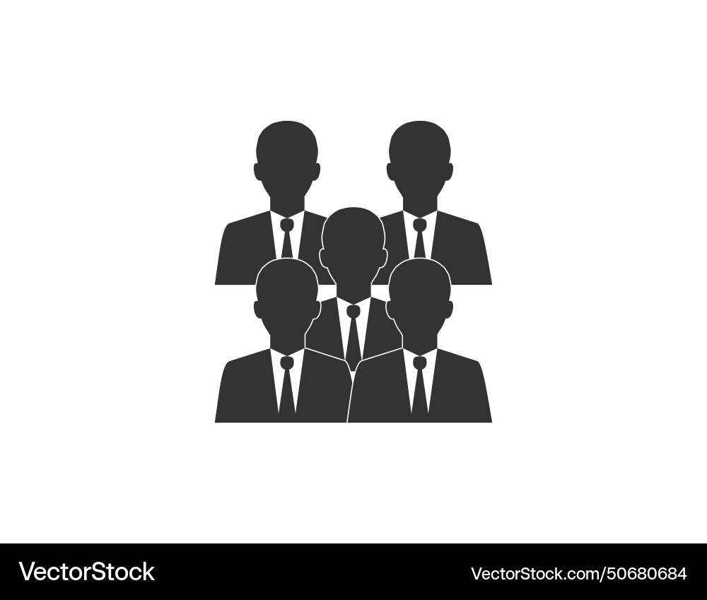 Colleague corporate icon Royalty Free Vector Image