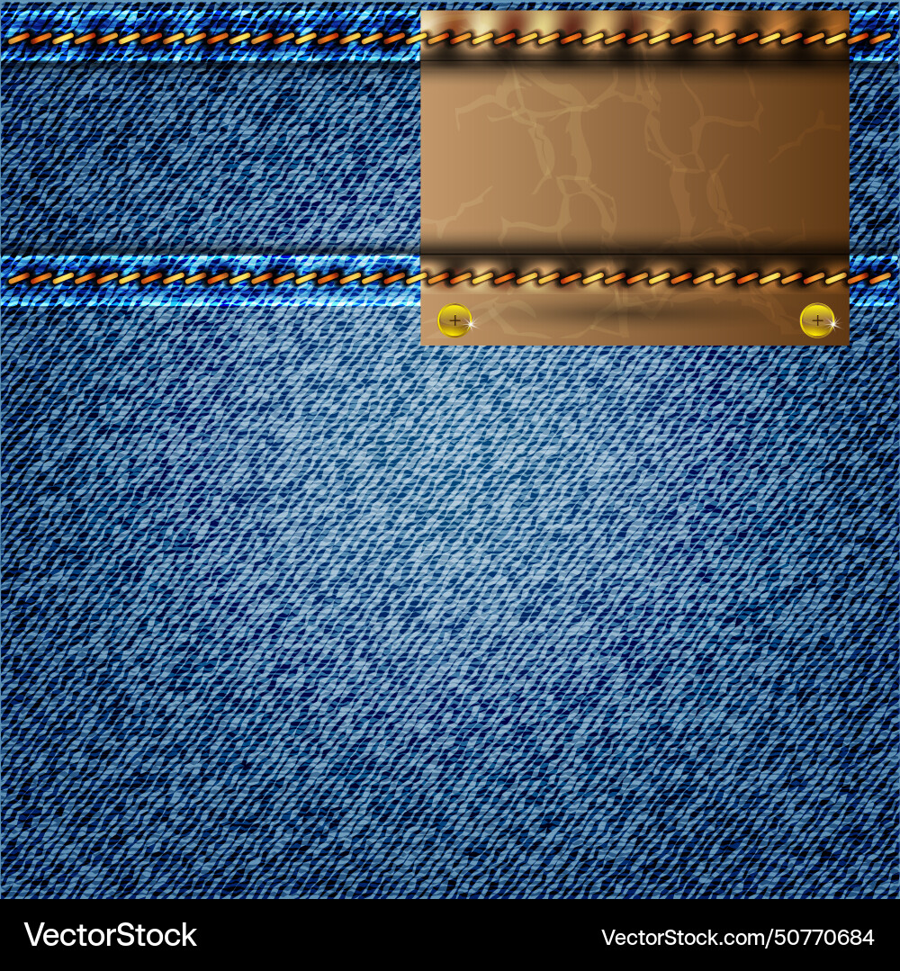 Jeans background Royalty Free Vector Image - VectorStock