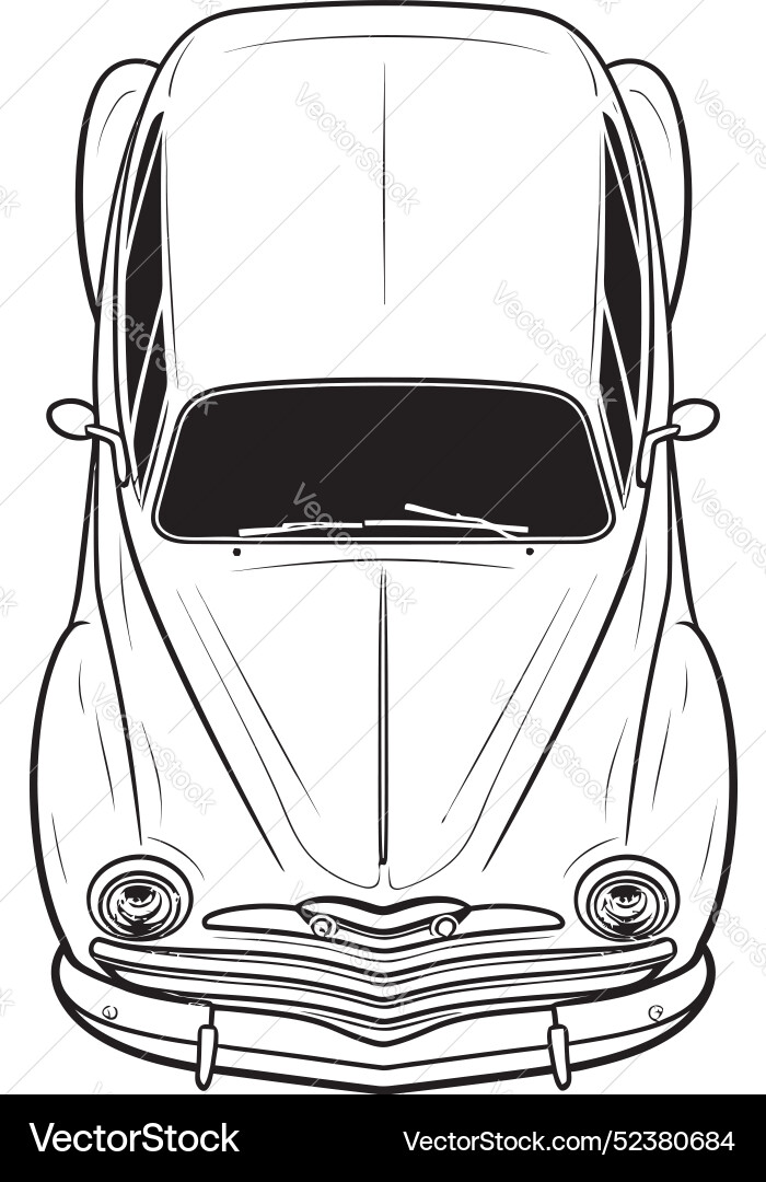 Skyauto dynamics dynamic performance car top view Vector Image