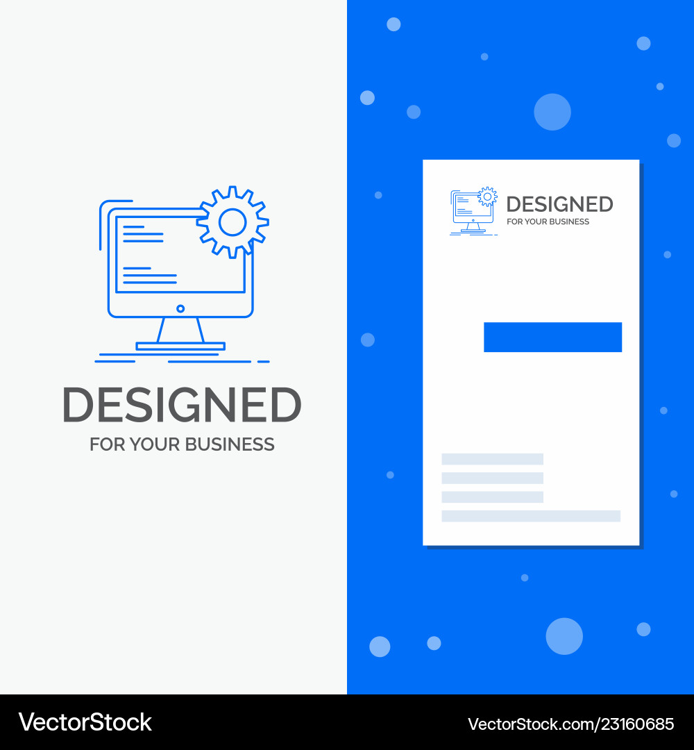 Business logo for internet layout page site Vector Image