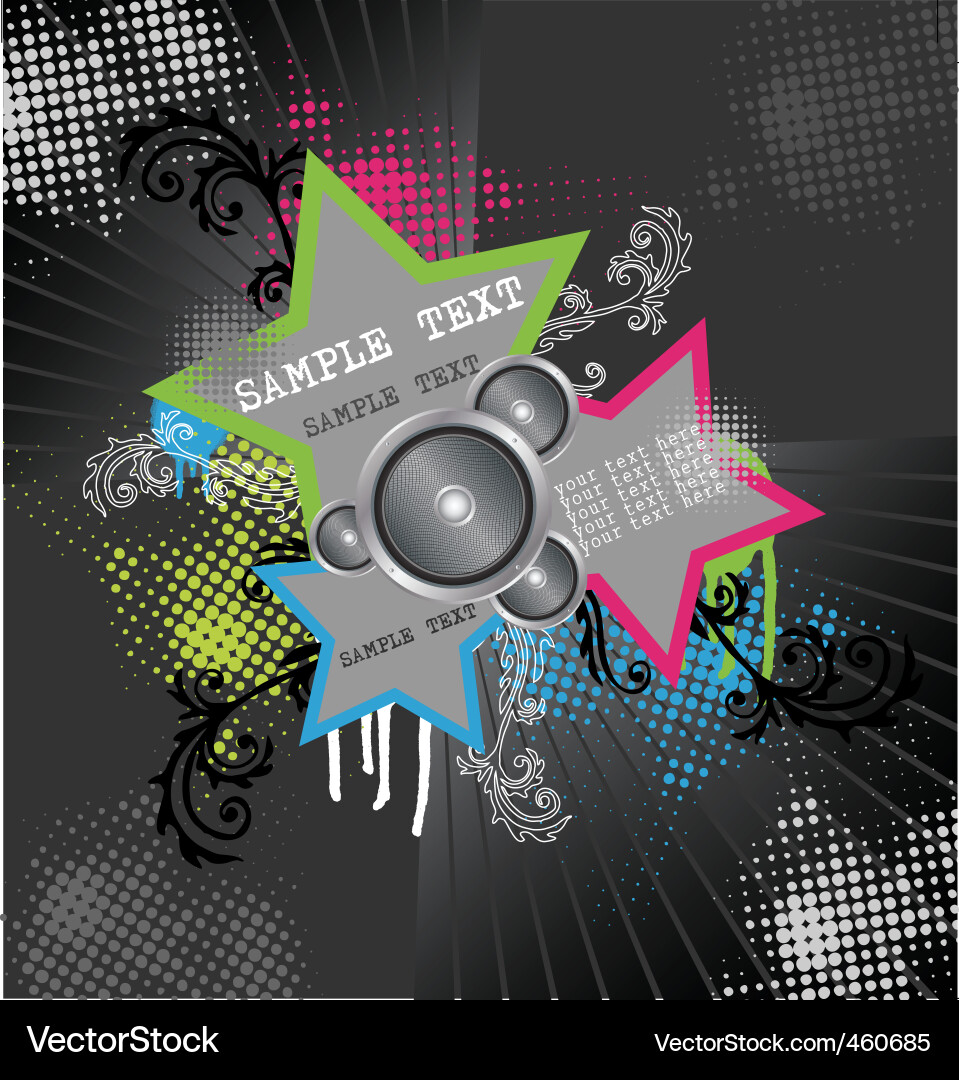 Star background Royalty Free Vector Image - VectorStock