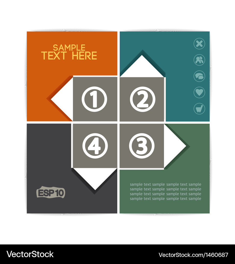 Design template Royalty Free Vector Image - VectorStock