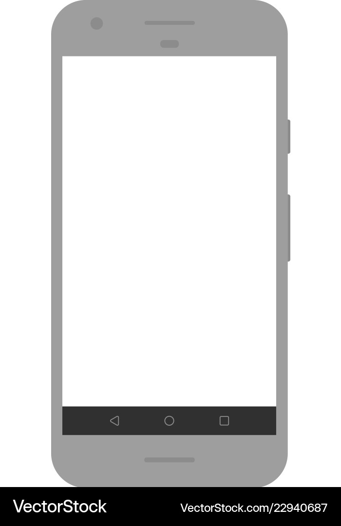 Smartphone Mockup Royalty Free Vector Image - VectorStock