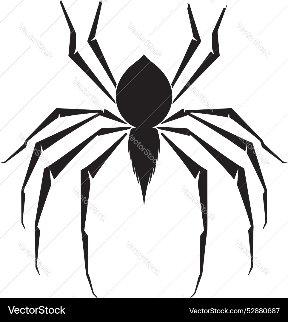 Stylish Stick Insect Silhouette Sleek Stick Vector Image