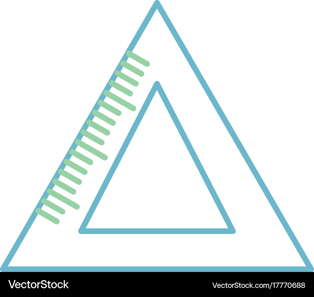 Herrscher Squad-Symbol Lizenzfreies Vektorbild