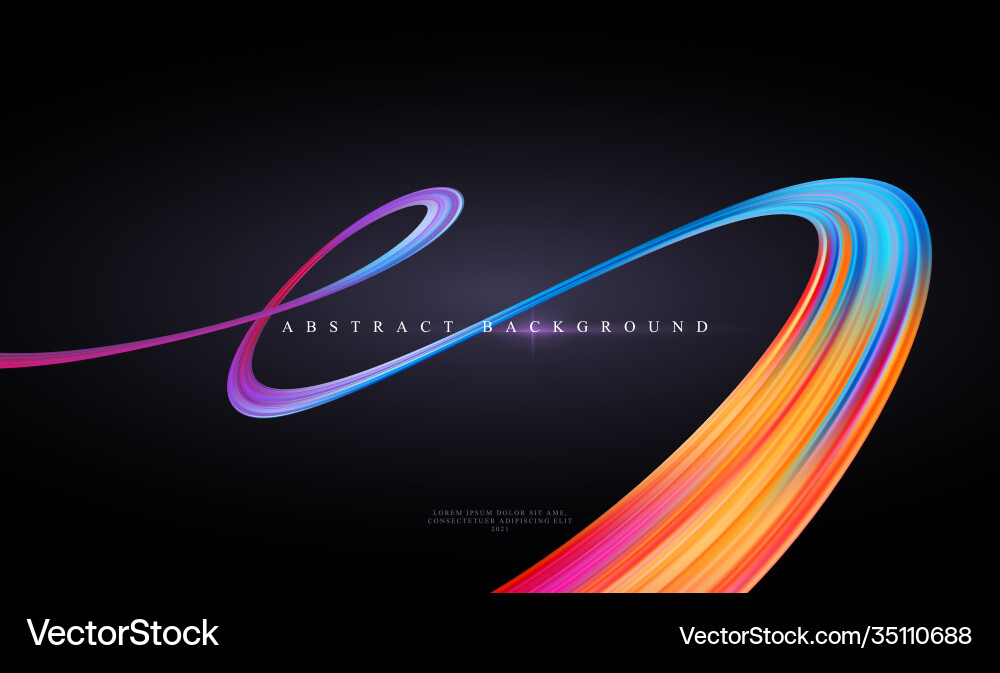 Modern trending abstract black background Vector Image