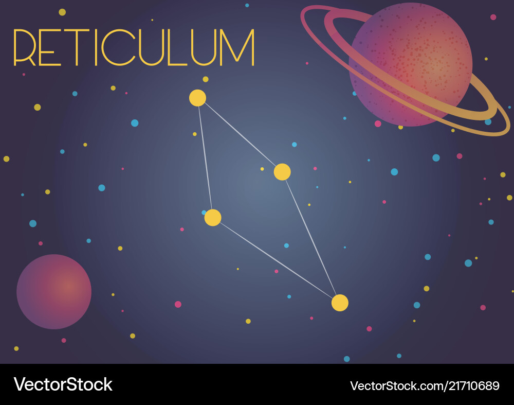 Reticulum Constellation Vector Images (14)