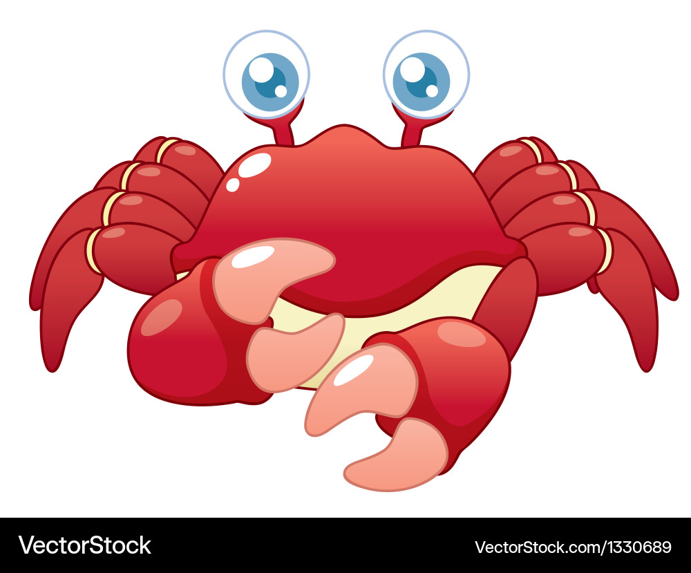 Crab Royalty Free Vector Image - VectorStock