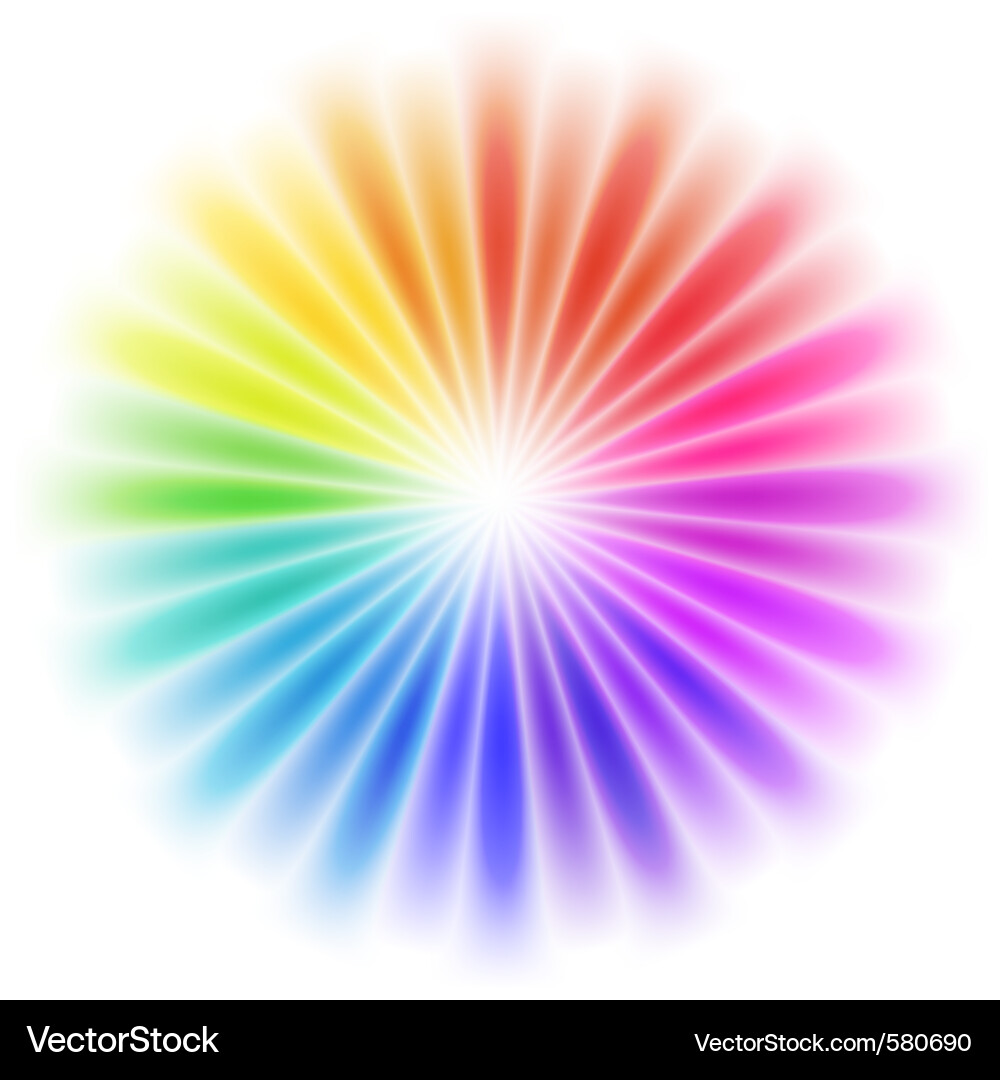 Colorful Spectrum Royalty Free Vector Image - VectorStock