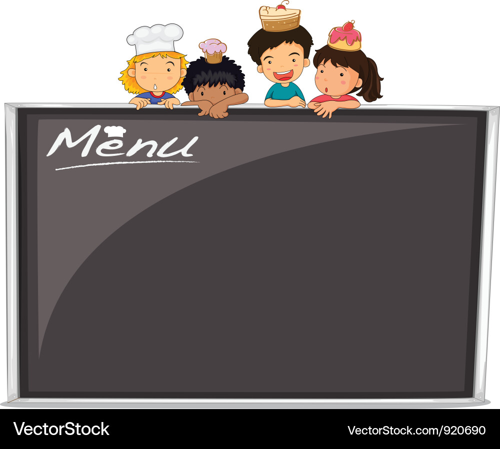 Menu Royalty Free Vector Image - VectorStock