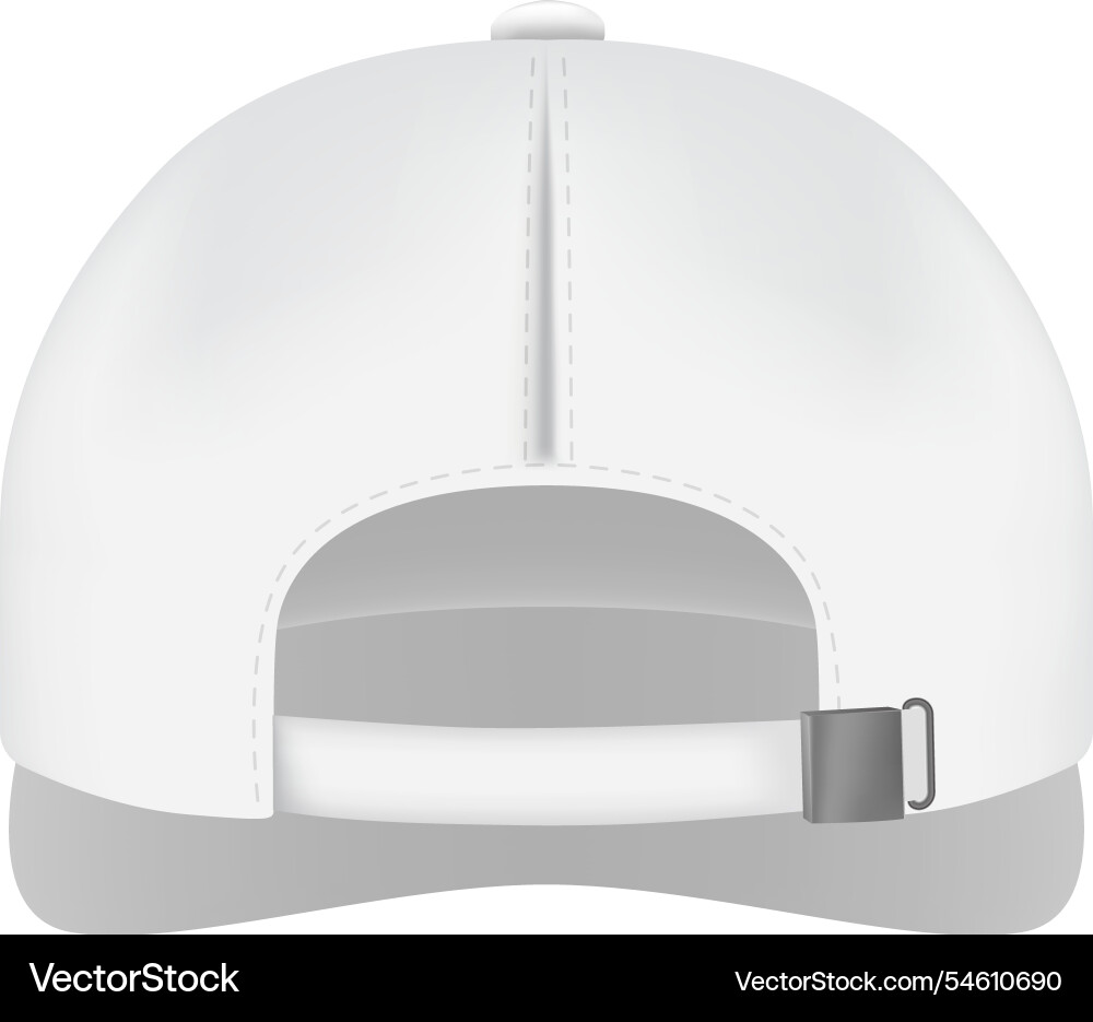 Realistic of a classic white Royalty Free Vector Image