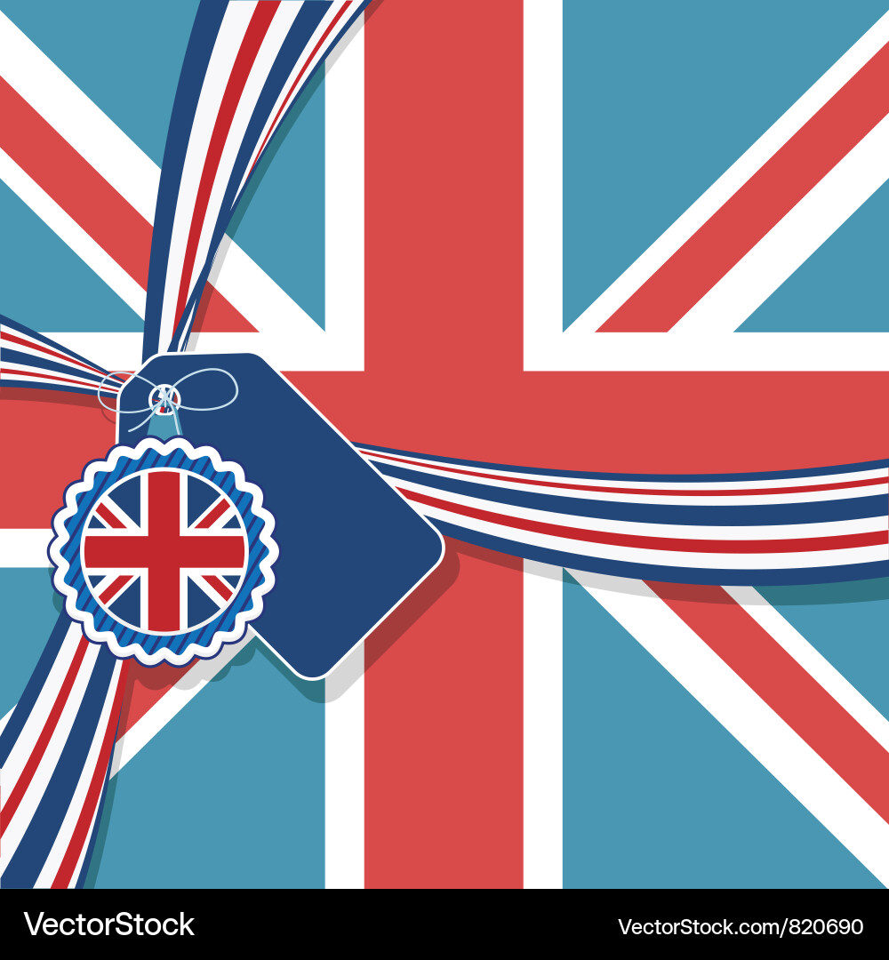 Union Jack Celebration Royalty Free Vector Image