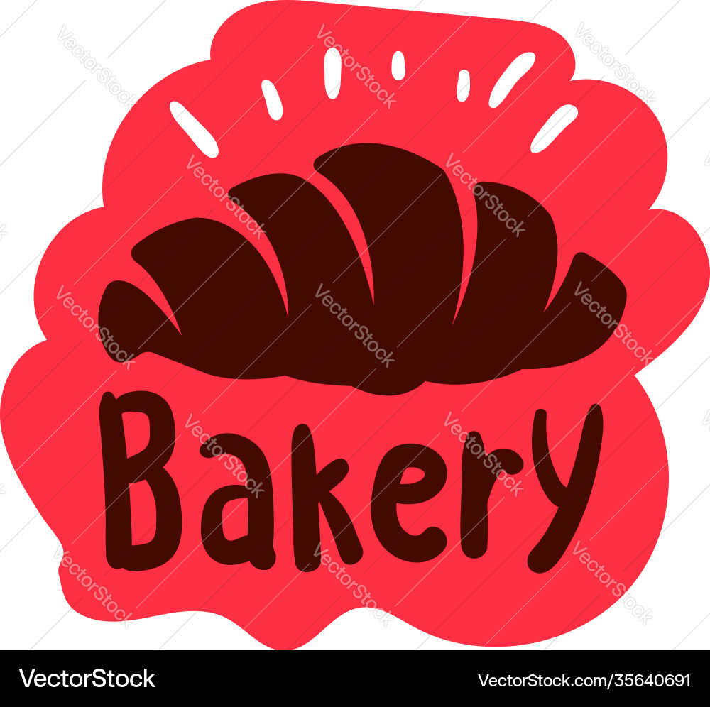 Bread and bakery product logo icon Royalty Free Vector Image