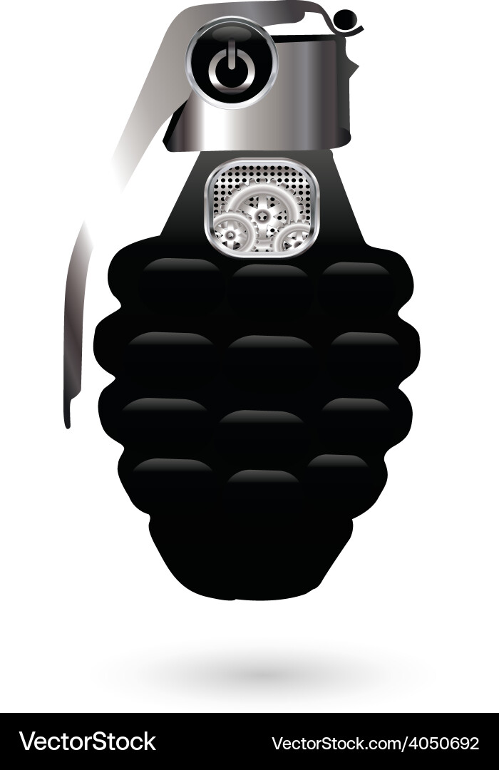 Bomba resize Royalty Free Vector Image - VectorStock