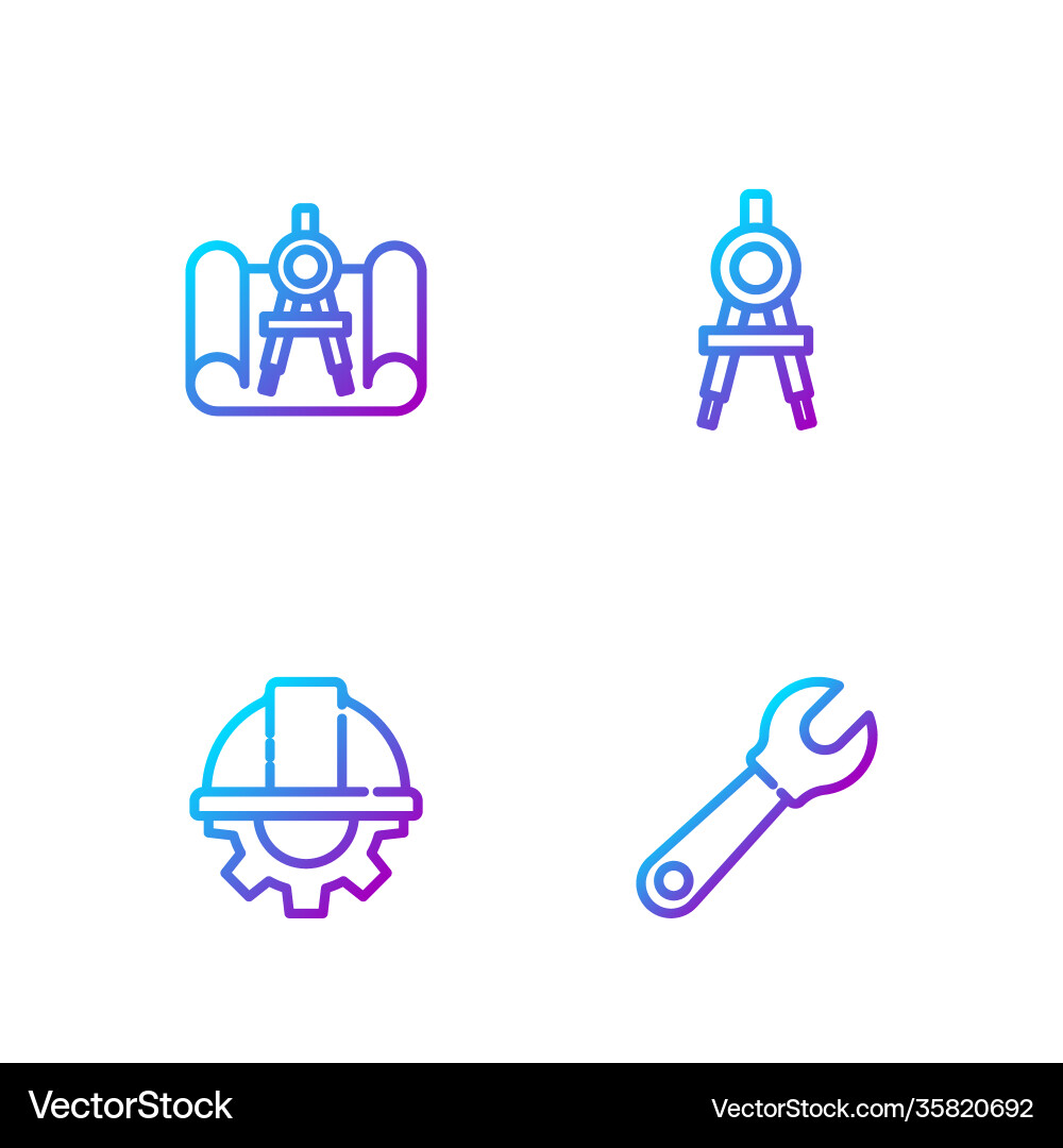Construction & Safety Tools Royalty Free Vector Image