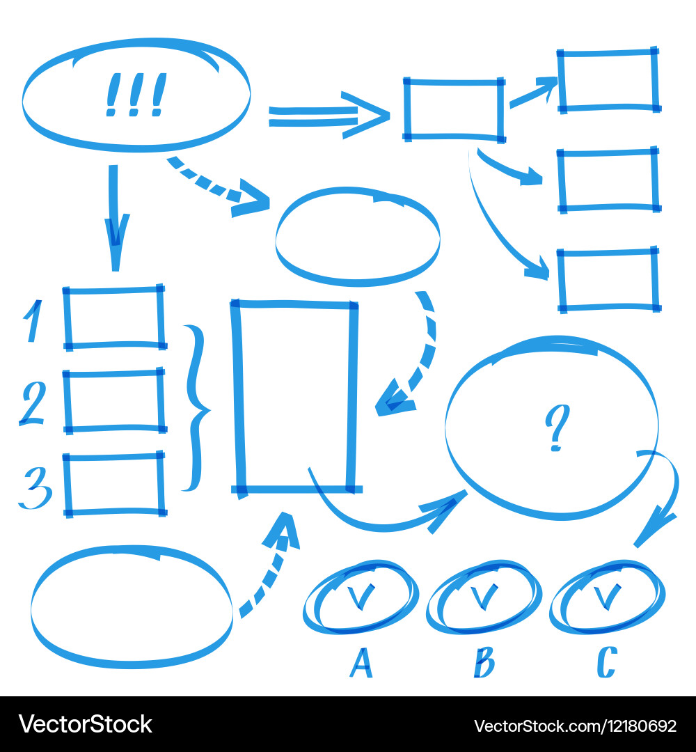 Doodle Mind Map Vector Images (over 170)