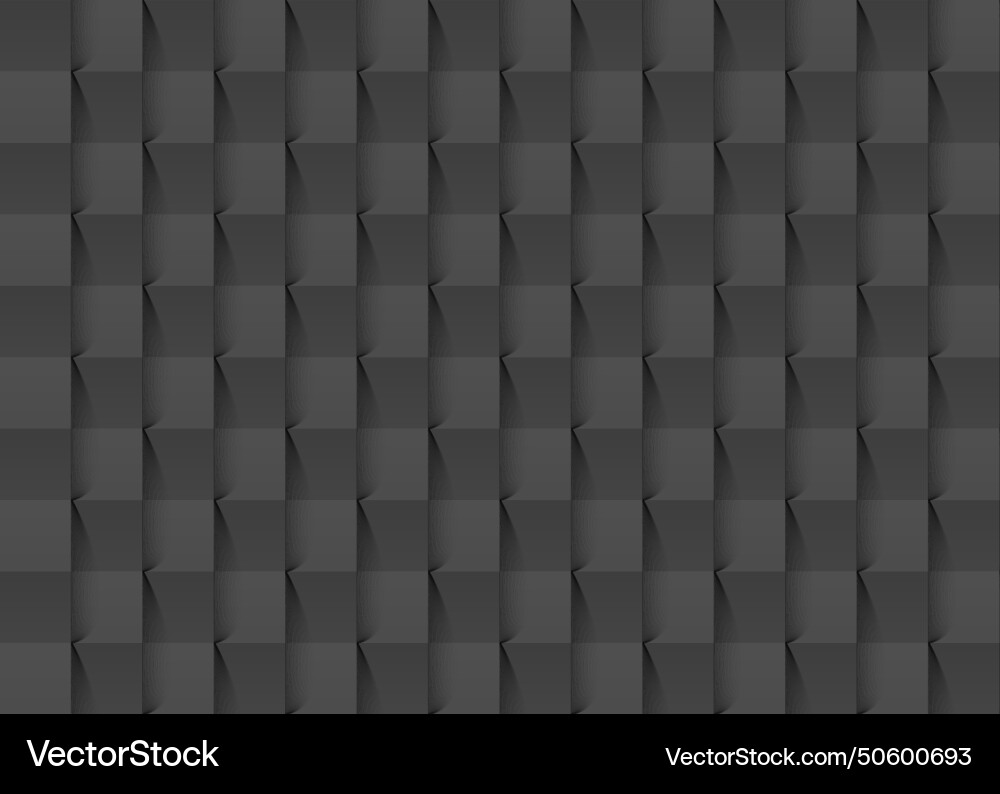 Black tile geometric seamless pattern texture Vector Image