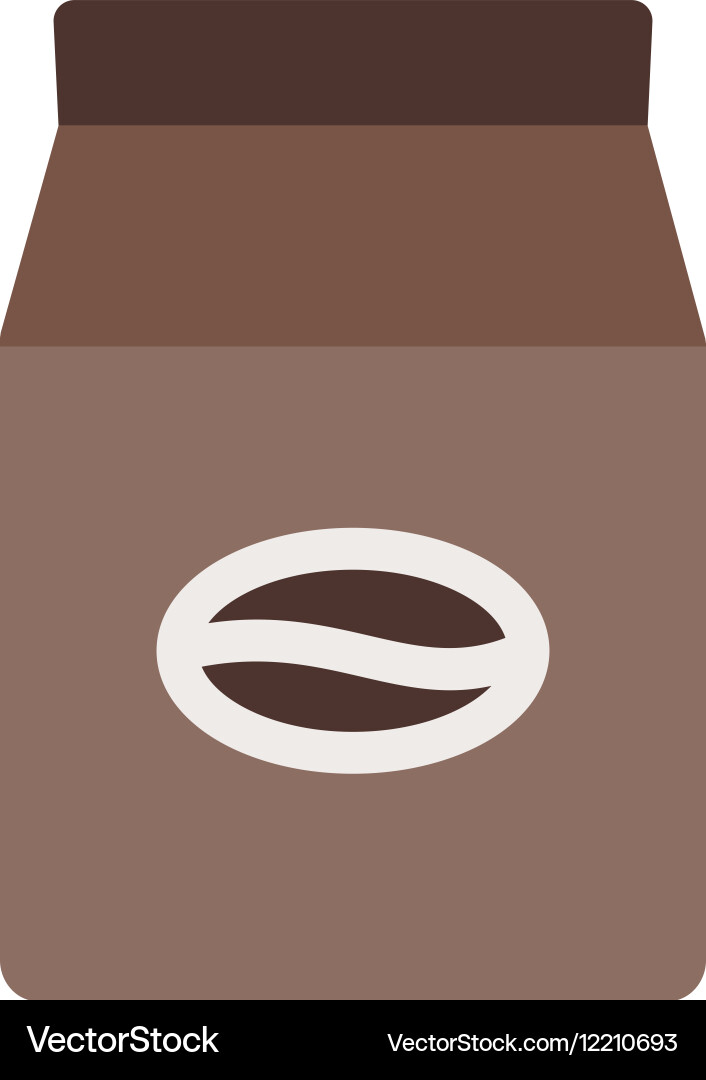 Coffee packets Royalty Free Vector Image - VectorStock