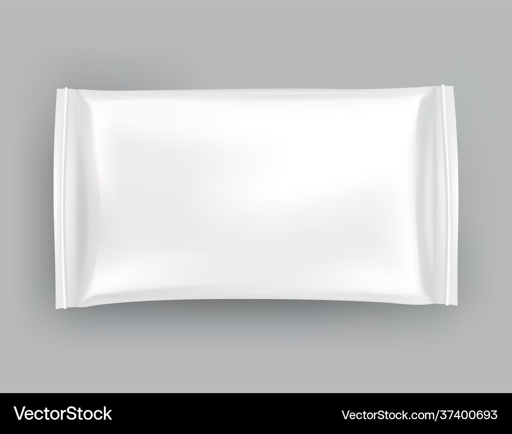 Realistic Packaging Pouch Mockup Royalty Free Vector Image