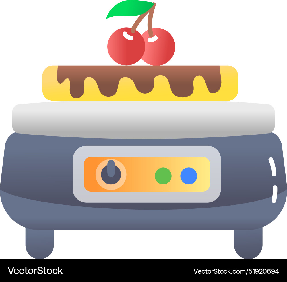 Crepe maker Royalty Free Vector Image - VectorStock