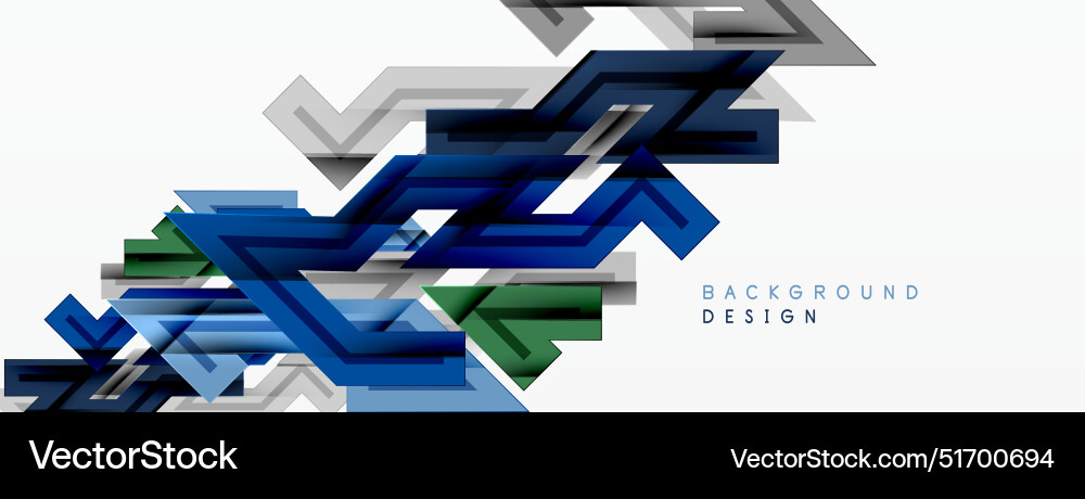 Dynamic lines geometric background Royalty Free Vector Image