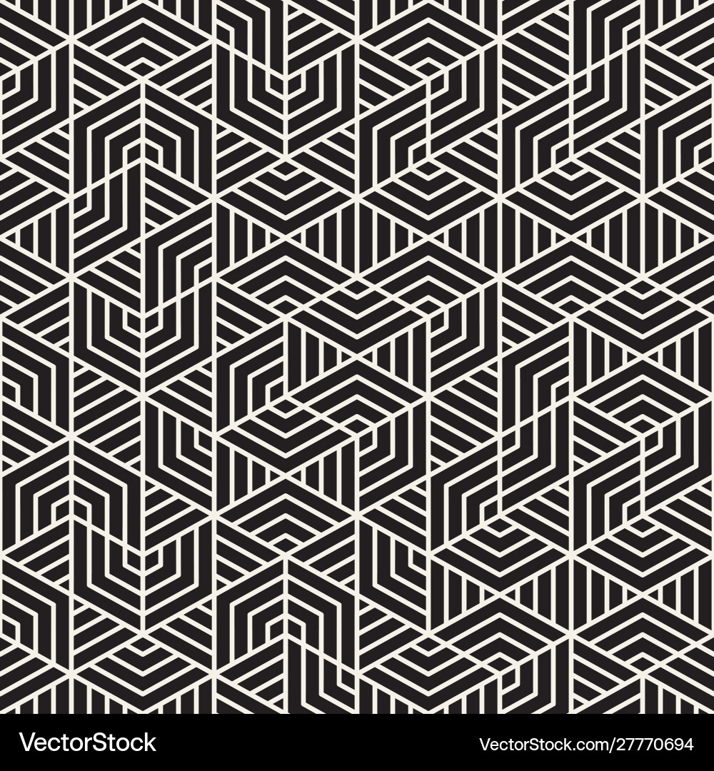 Seamless geometric pattern irregular abstract Vector Image