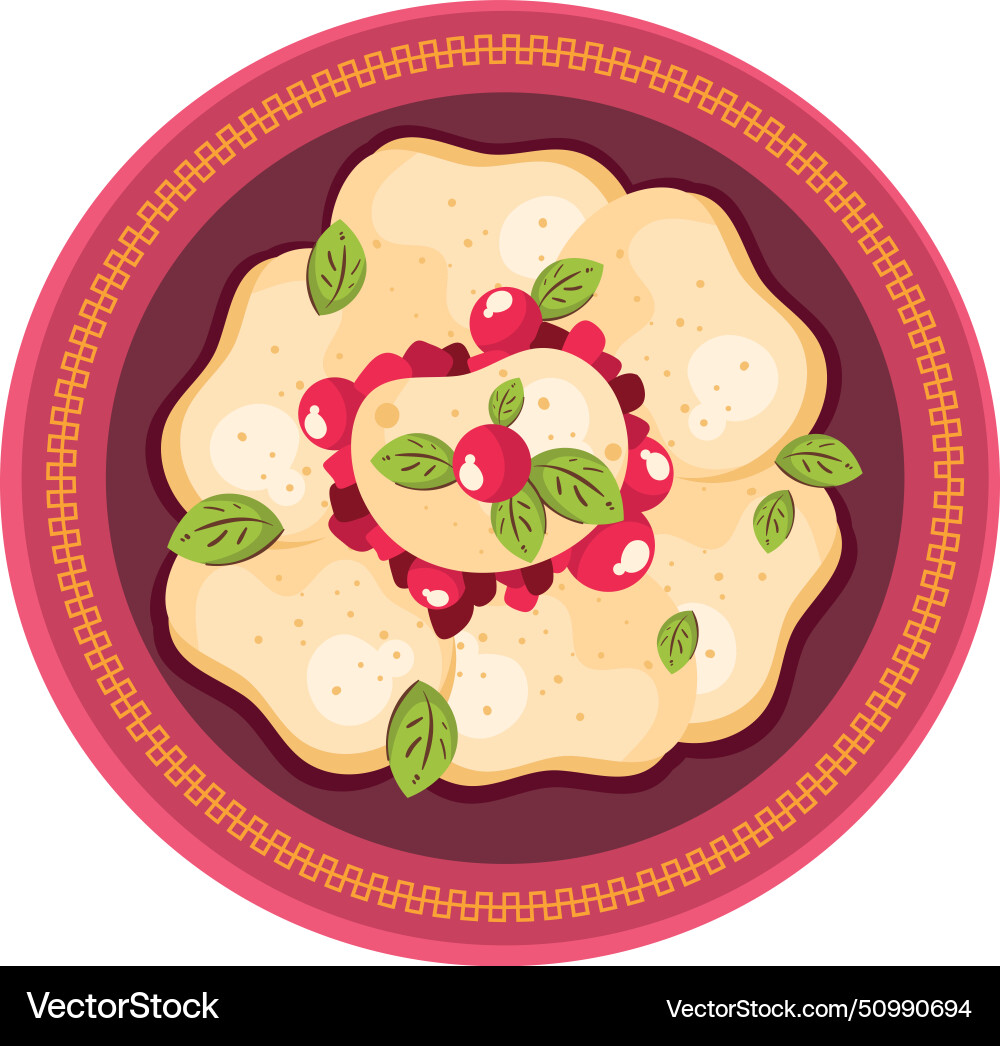 Suhoor shorba traditional Royalty Free Vector Image