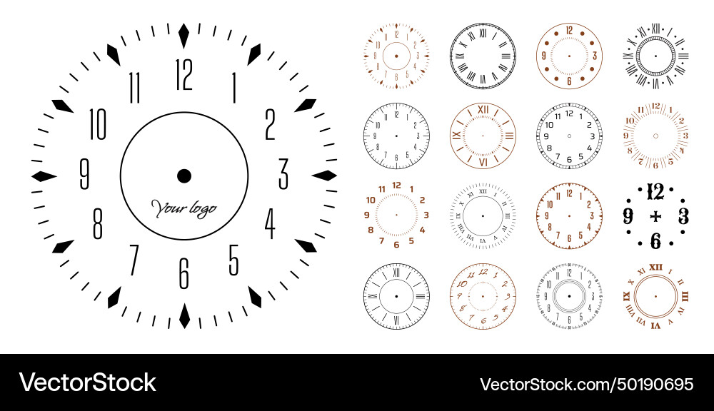Clock Face Template Download Clock Faces