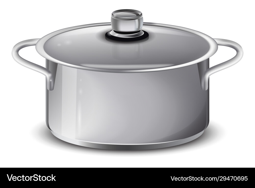 Food in pan Royalty Free Vector Image - VectorStock