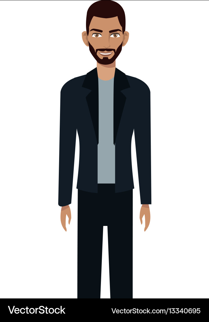 Man cartoon icon Royalty Free Vector Image - VectorStock