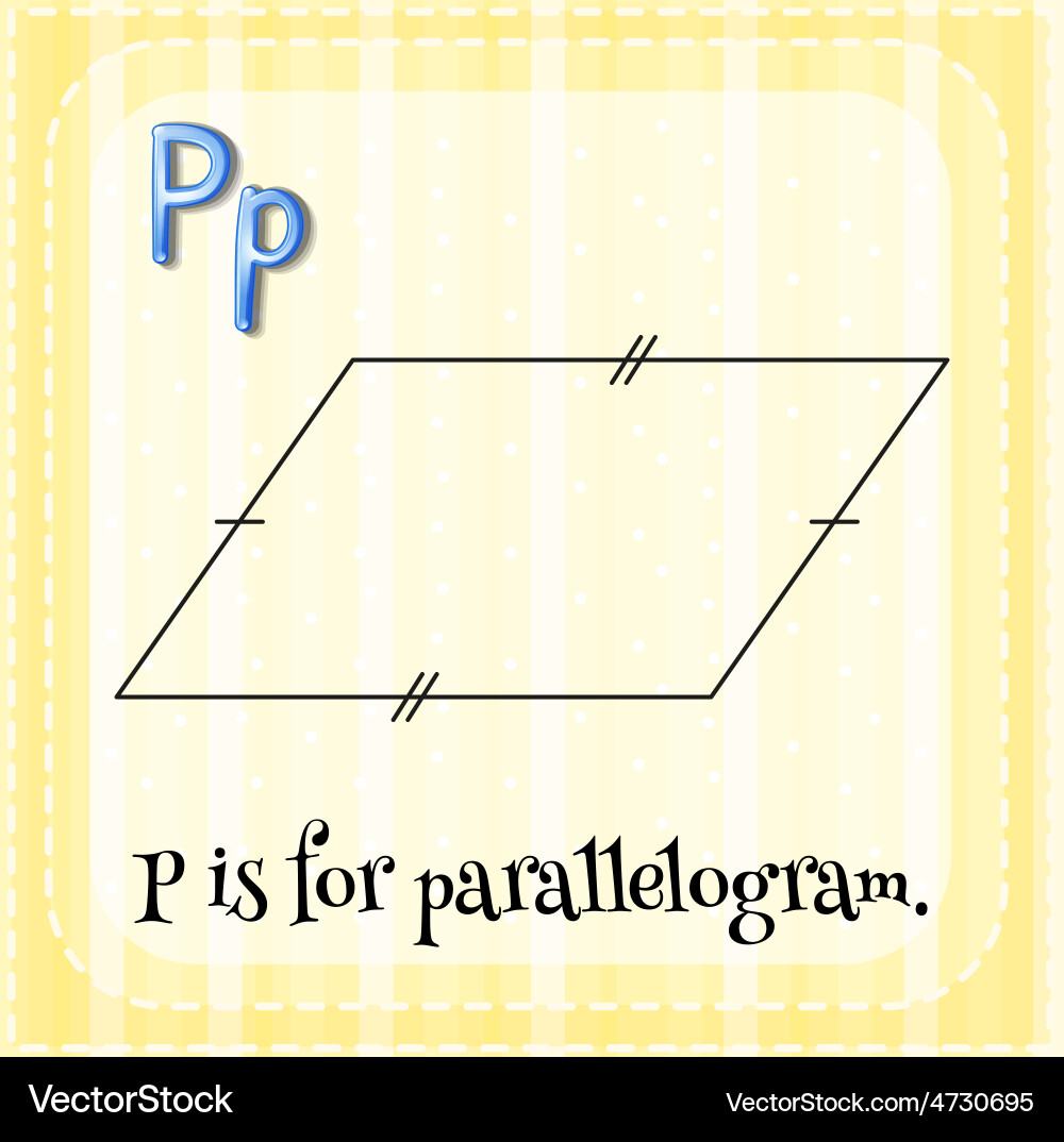 Parallelogram Royalty Free Vector Image - VectorStock
