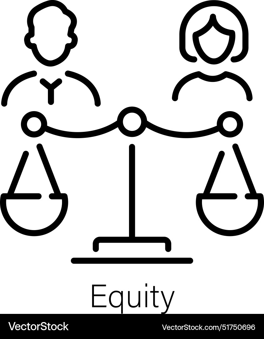 Equity Royalty Free Vector Image - VectorStock