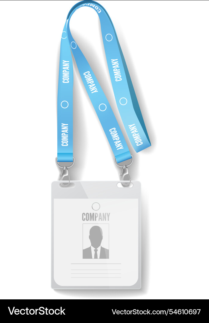 Blue Id Card Vector Images (over 7,600)