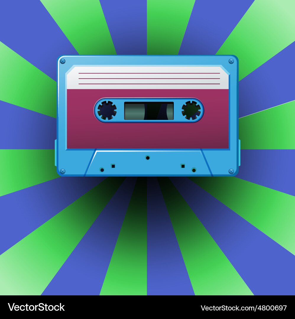 Blue tape Royalty Free Vector Image - VectorStock