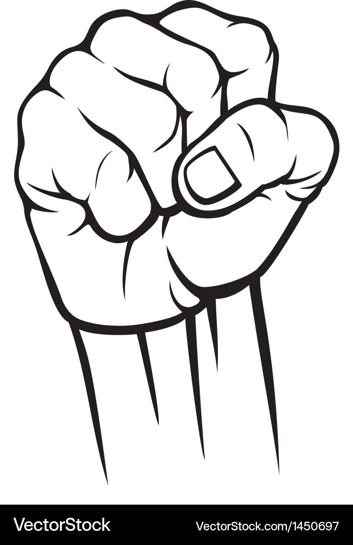 Fist Royalty Free Vector Image - VectorStock