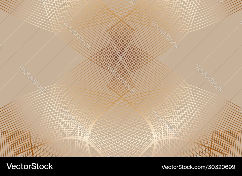 Guilloche Banknote Background Royalty Free Vector Image