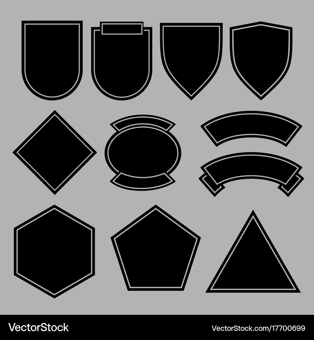 Military Badge & Patch Collection Royalty Free Vector